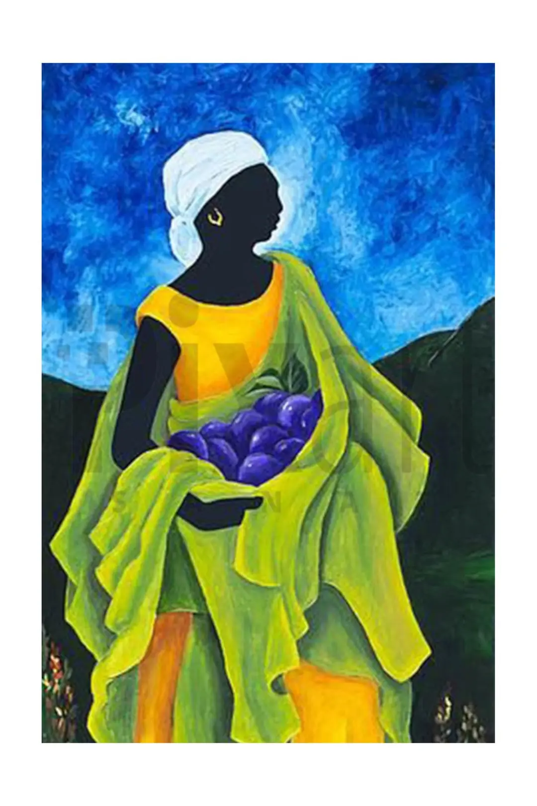 Patricia Brintle Cayemite Toplayan Kadın Pixart Sanat Elmas Mozaik Tab