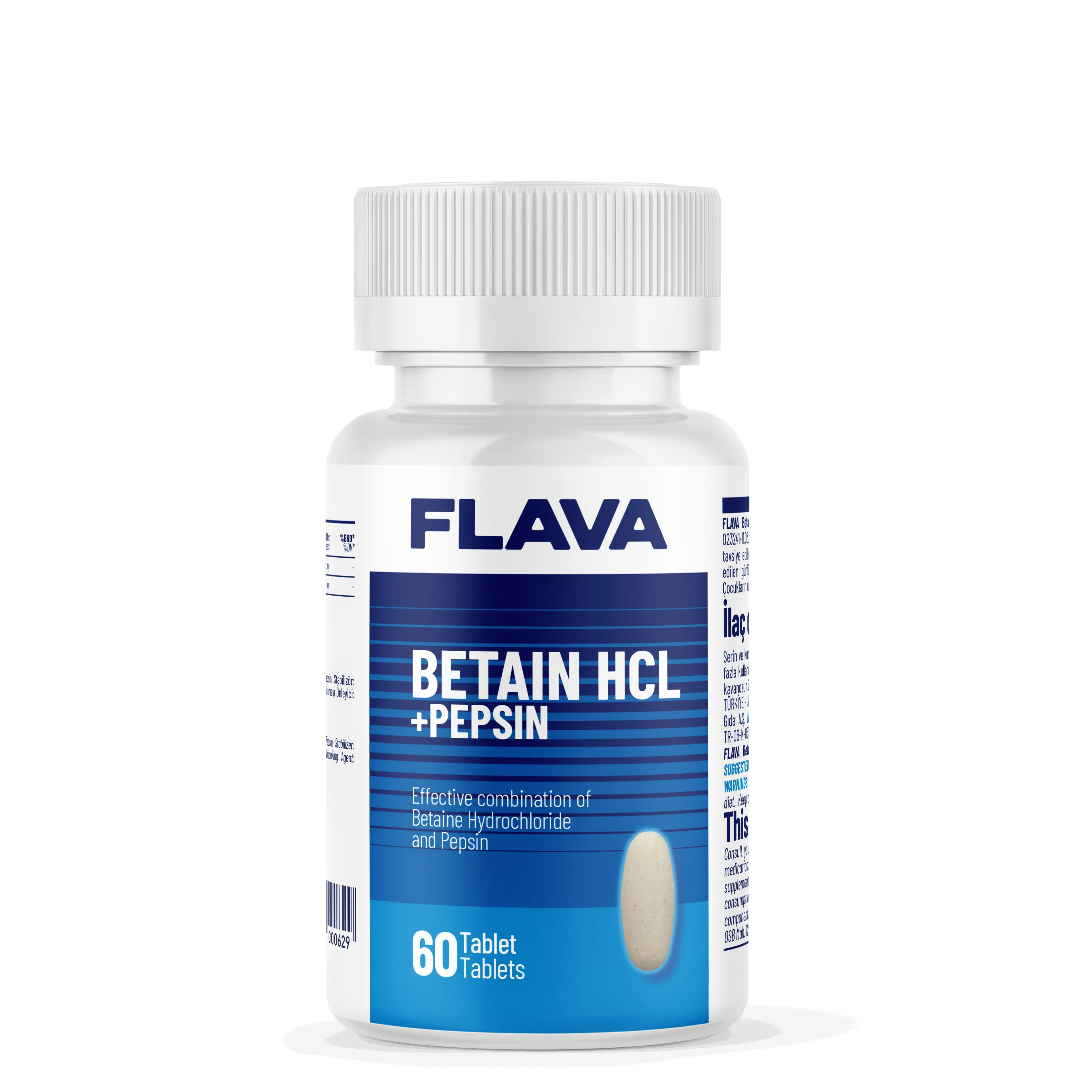 Flava BETAIN HCL + PEPSIN Satın Al (Dengeli Formül)