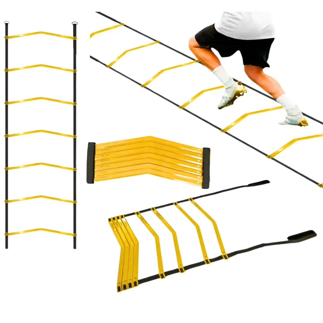 Rebuwo 3 Metre Antrenman Merdiveni 7 Çubuklu Ayarlanabilir Dayanıklı ...