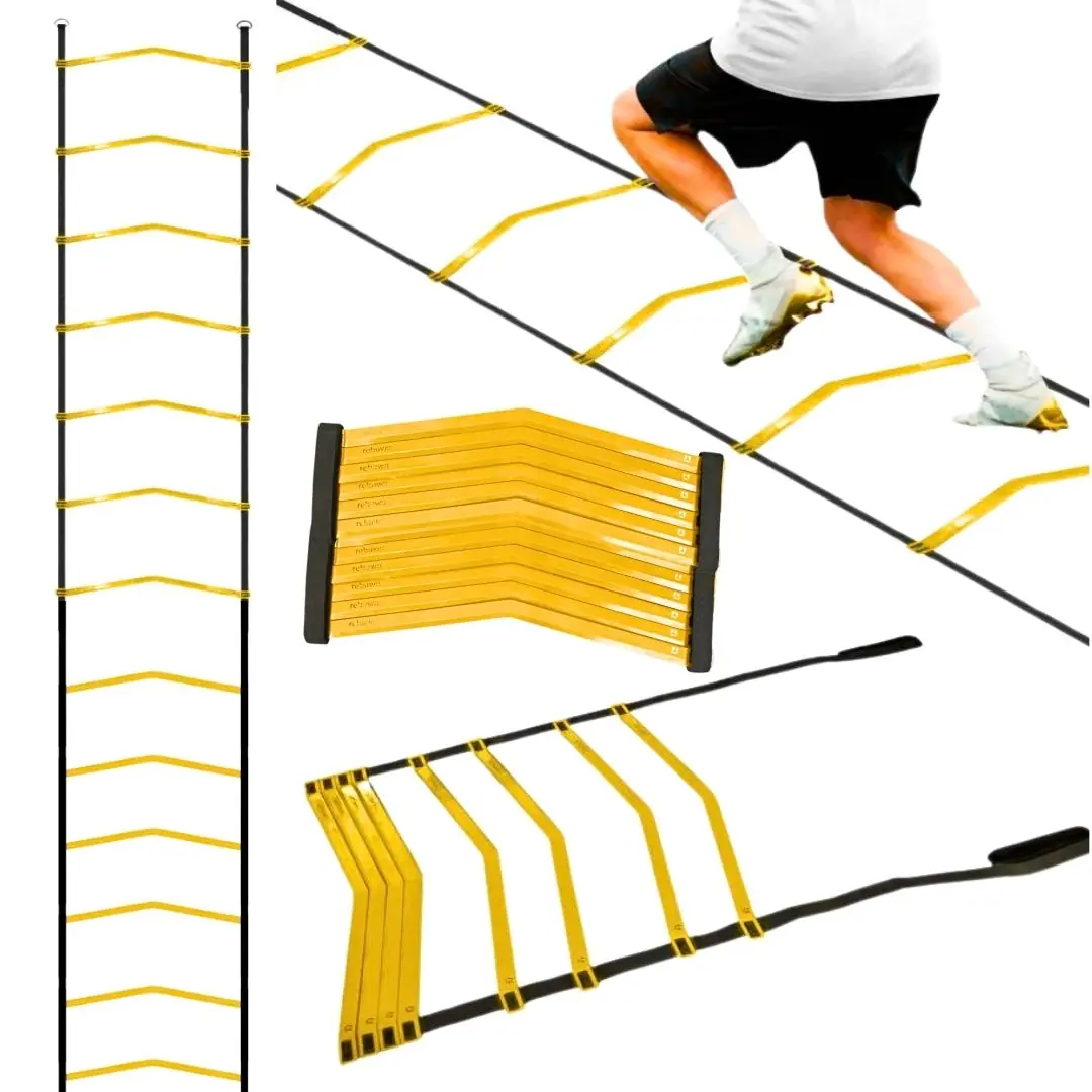 RebuwoRebuwo 6 Metre Antrenman Merdiveni 13 Çubuklu Ayarlanabilir ...