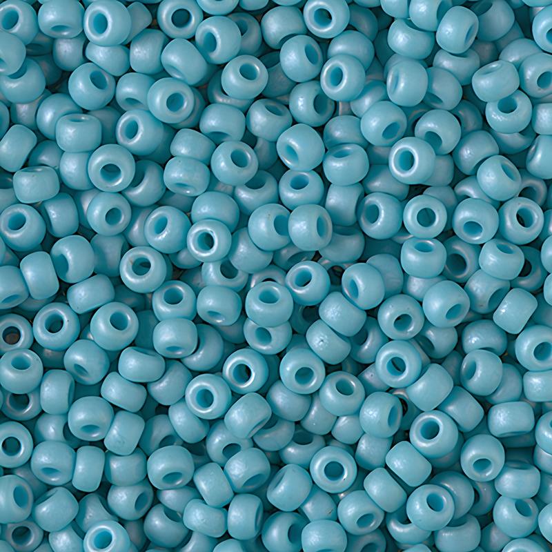 Miyuki Kum Boncuk (Miyuki Round) 8/0- RB2029 Matte Opaque Turquoise ...