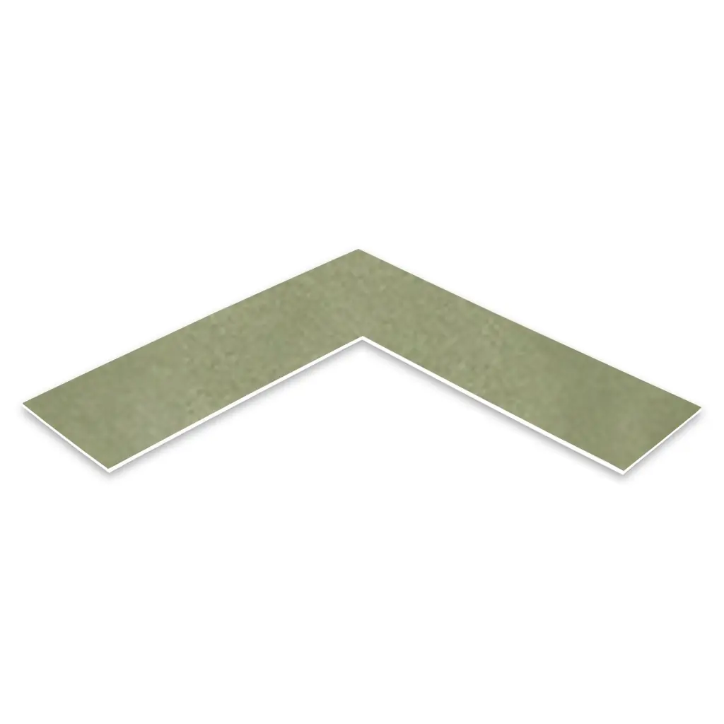 Sage Suede Matboard - High-Quality Italian Passepartout | olgacerceve.com