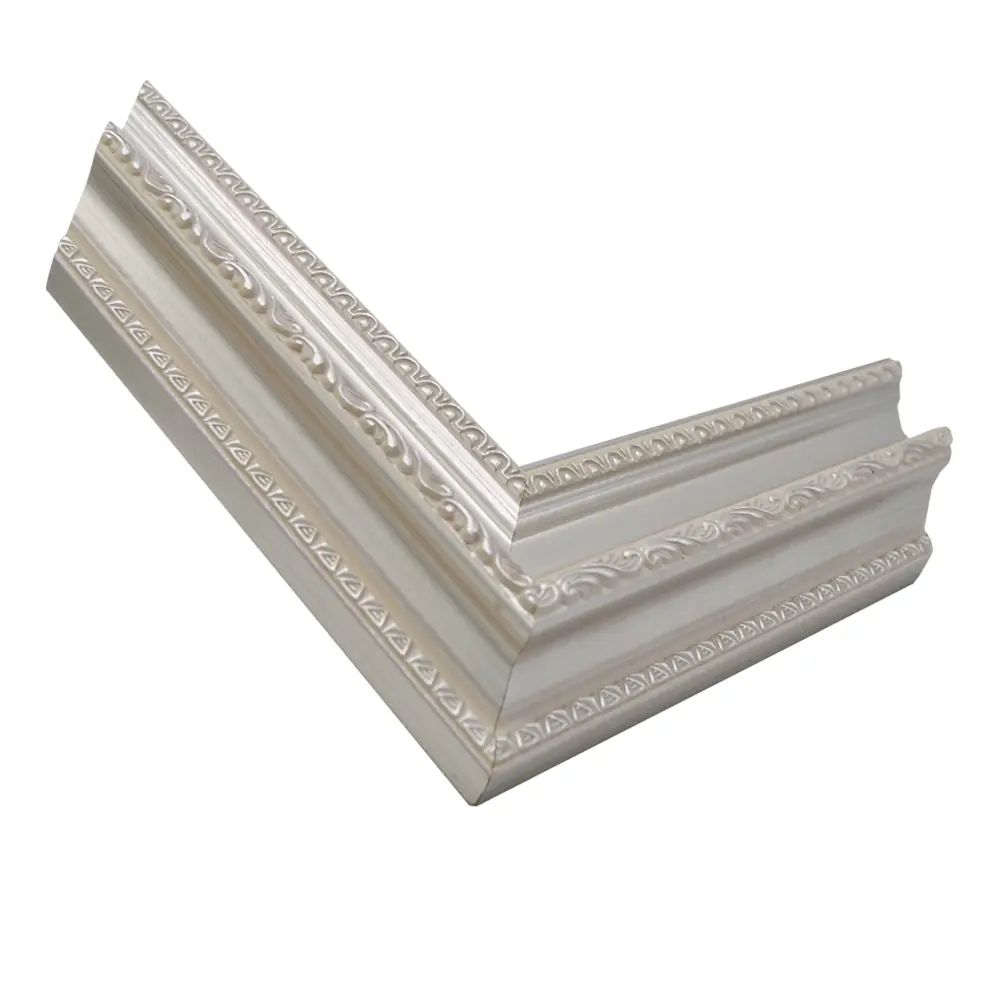 70mm Embossed Silver Plastic Moulding – Elegant and Chic Design | Olga ...