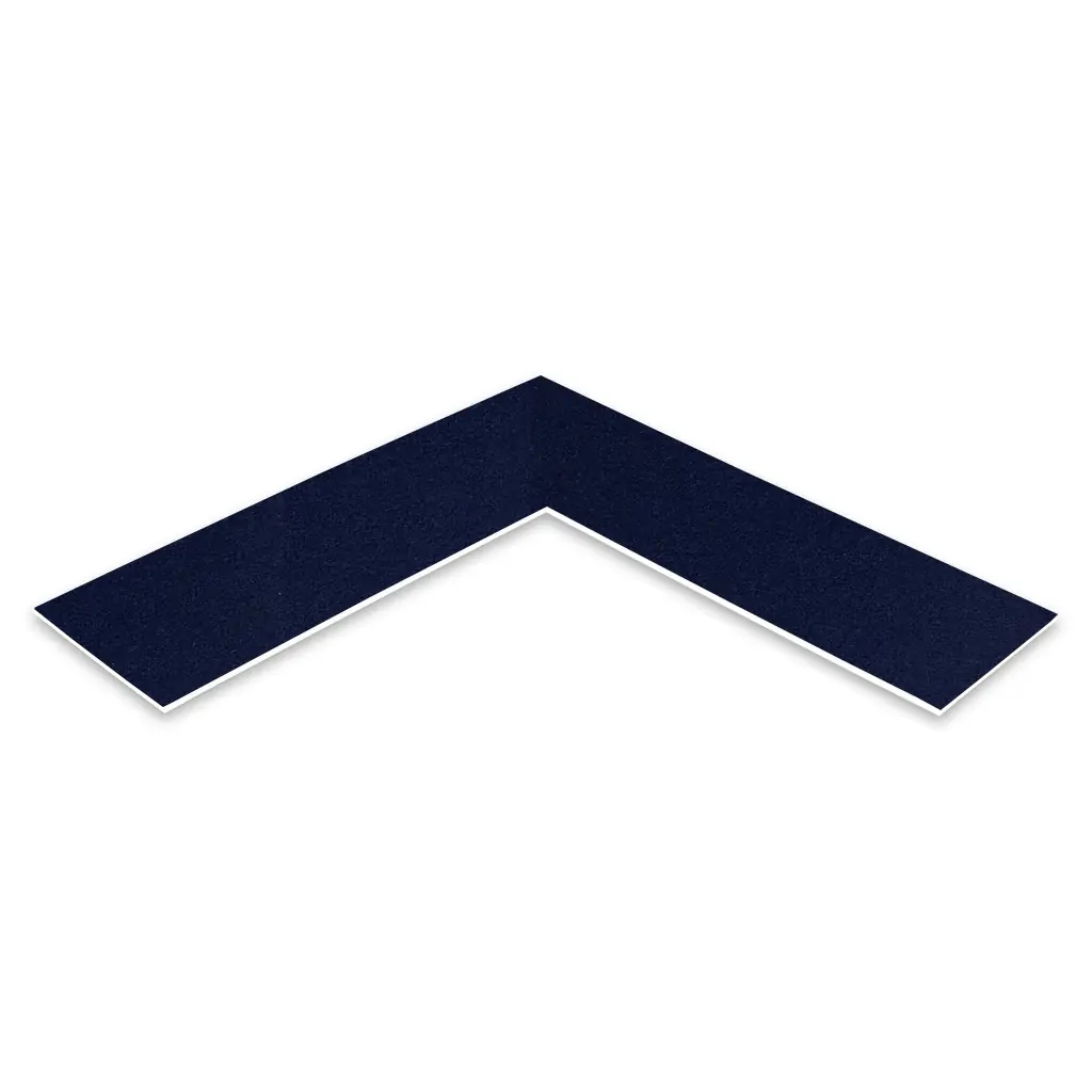 NS Series Navy Blue Suede Mountboard – Luxurious 1.2 mm White Core Matboard