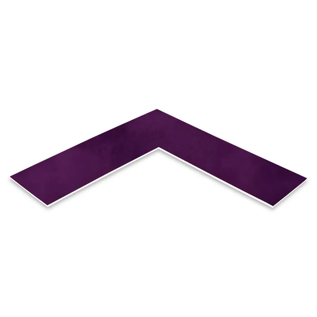 Violet Suede Matboard - High-Quality Italian Passepartout | olgacerceve.com