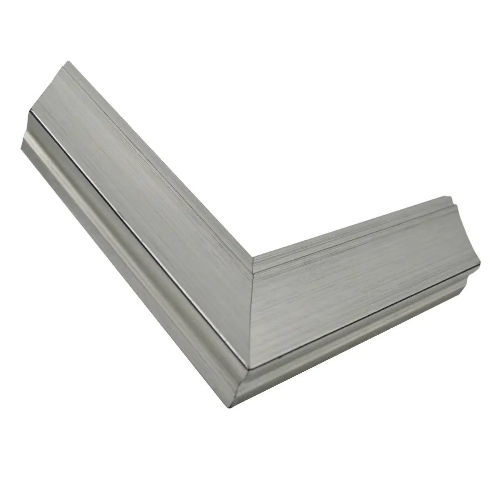61mm Modern Metallic Silver Plastic Moulding – Chic and Elegant Design ...