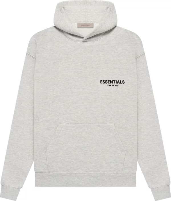 Fear Of God ESSENTIALS Light Oatmeal Hoodie | OHMsole