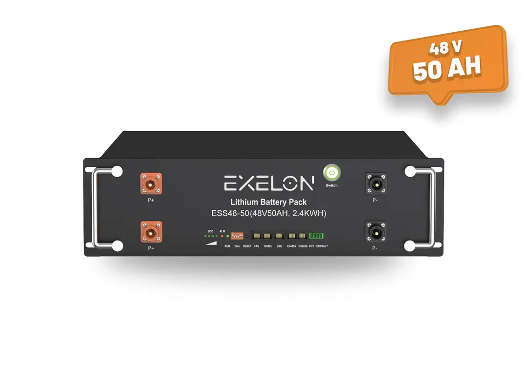 EXELON LİTYUM AKÜ 48V | Alven Solar Market