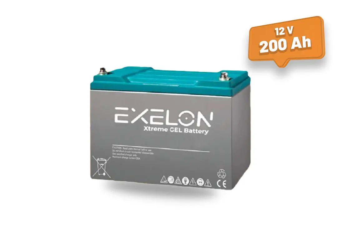 EXELON Xtreme JEL AKÜN12V 200Ah | Alven Solar Market