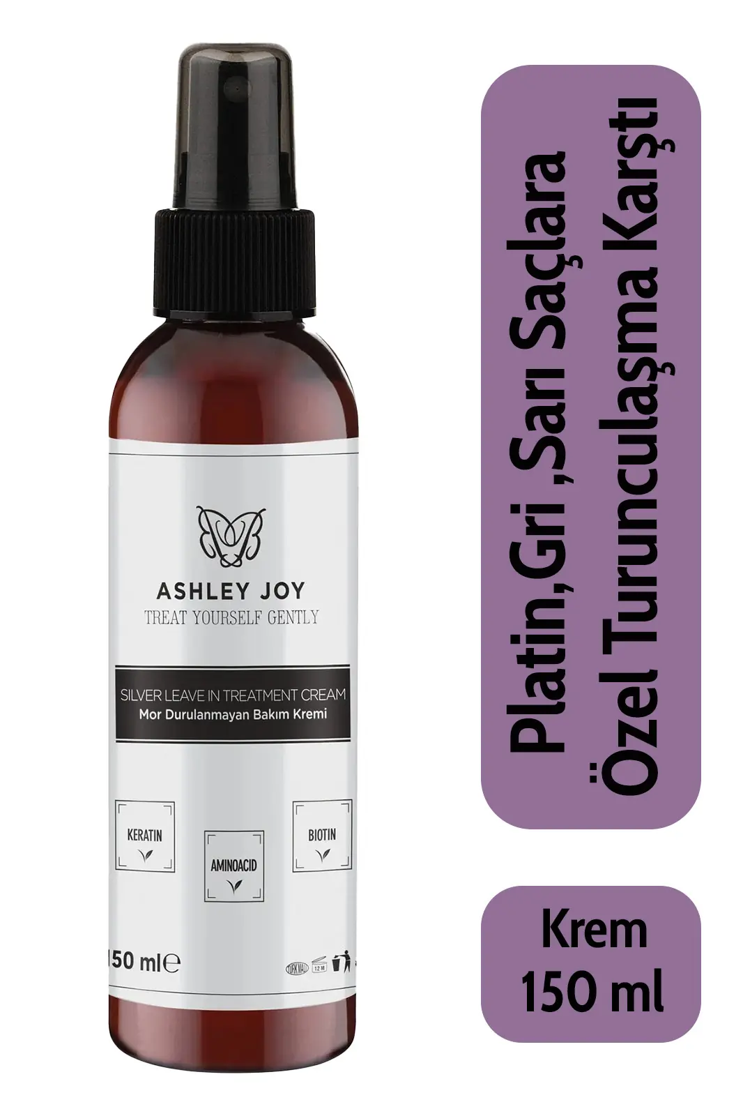 Mor Durulanmayan Bakım Kremi 150ml