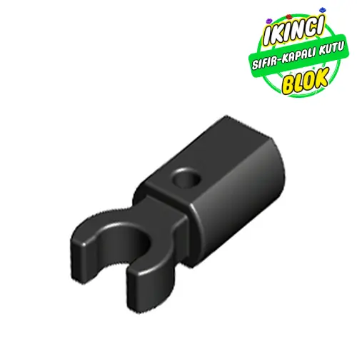 LEGO® 6015891, 6315887 11090-11 Bar Holder with Clip Bar Siyah Sıfır