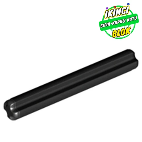 LEGO® 370526 3705-11 Technic Axle 4 LEGO Technic Axles Siyah Sıfır