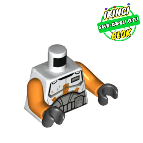 LEGO® 6411616 973pb4851c01-1 Torso Armor, Clone Trooper, Orange ...