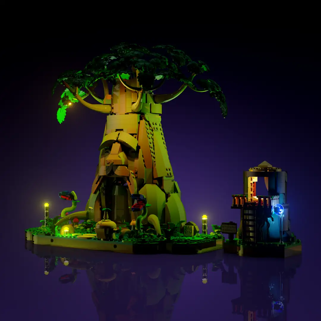 LEGO® 77092 The Legend of Zelda Great Deku Tree 2-in-1 Işık Kiti-LMB-2. ...
