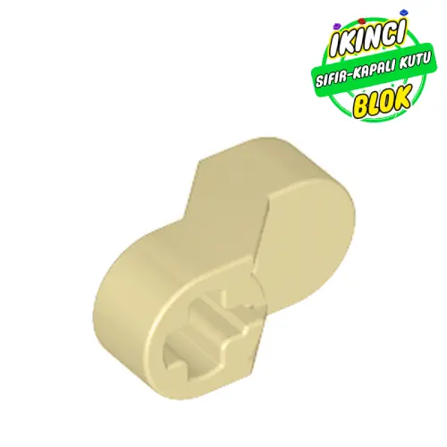 LEGO® 2854 6355727 Technic Motor Krank Mili Merkezi LEGO Technic Bej Sıfır