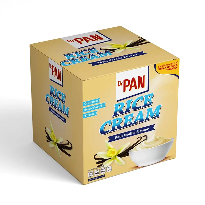 DR. PAN VANİLYA AROMALI RICE CREAM (PİRİNÇ KREMASI) 400 GR