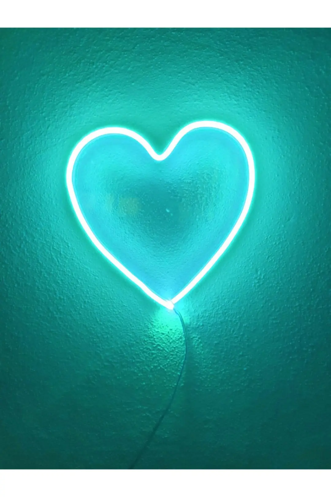 Kalp Neon Şekiller Işaret Neon Led Dekoratif Duvar Aydınlatması Neon D