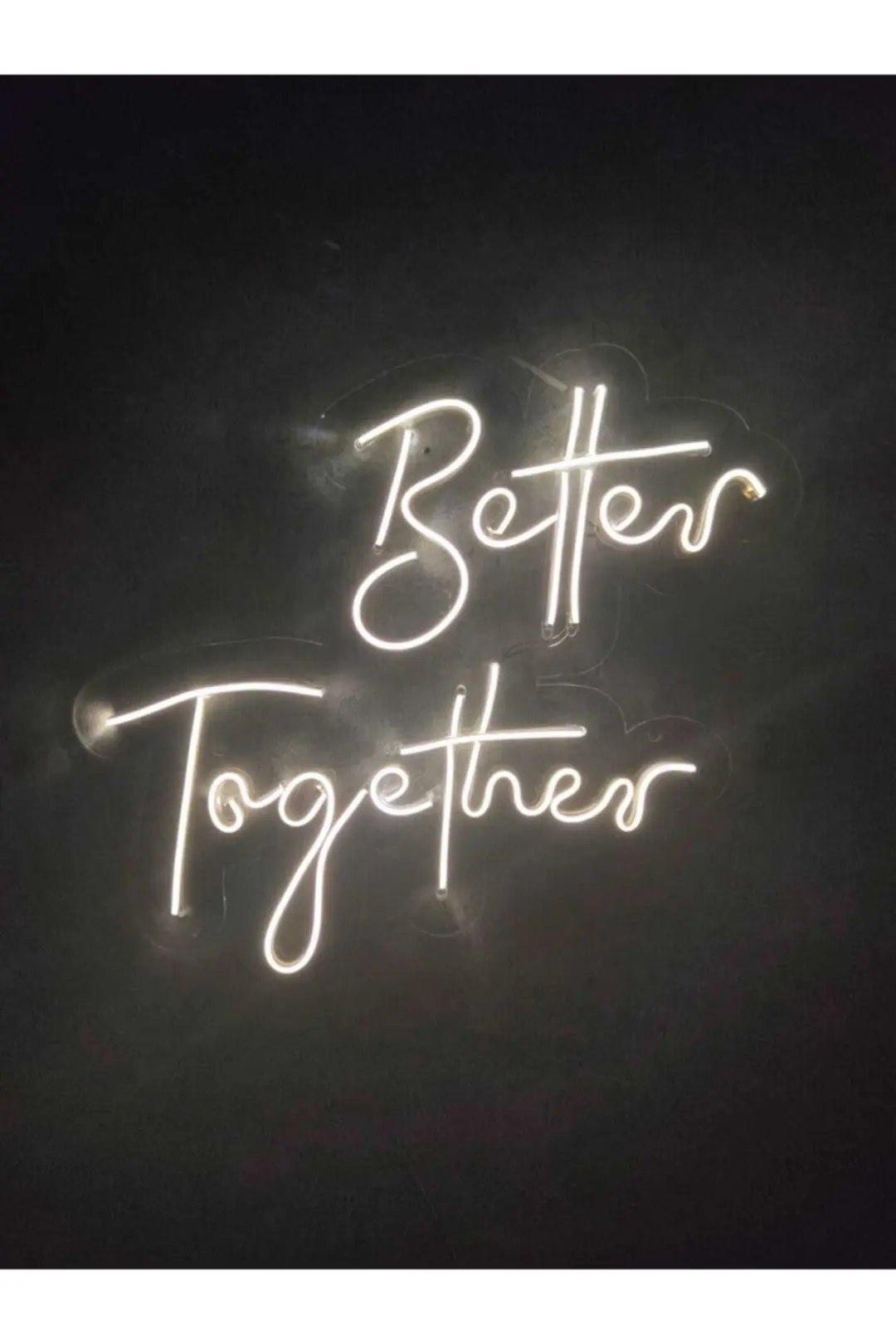 Better Together Neon Tabela Neon Yazı Söz Nişan Organizasyon Neon