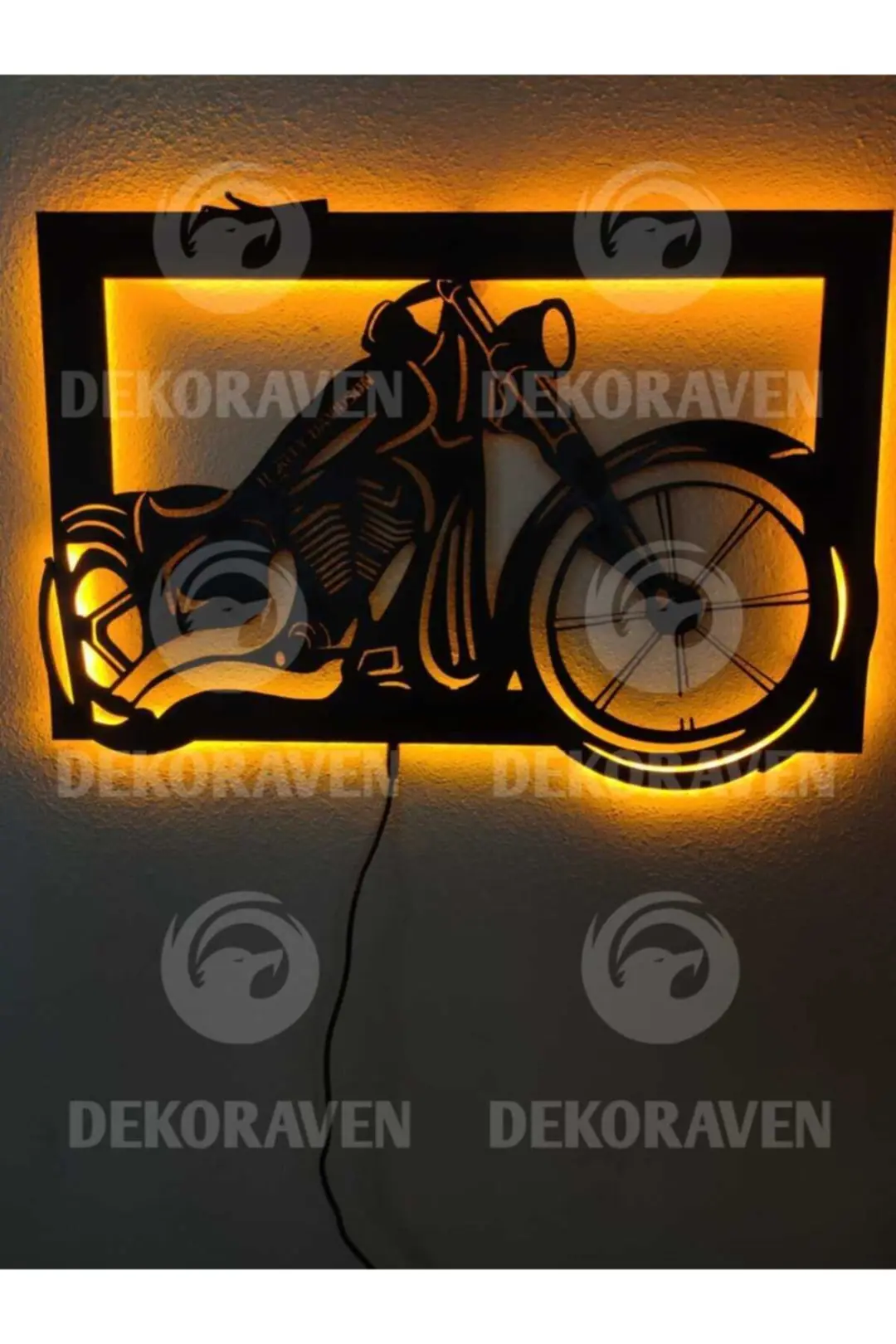 Motor Led Işıklı Tablo
