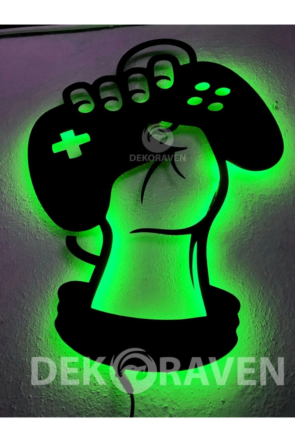 Game Pad Led Işıklı Tablo