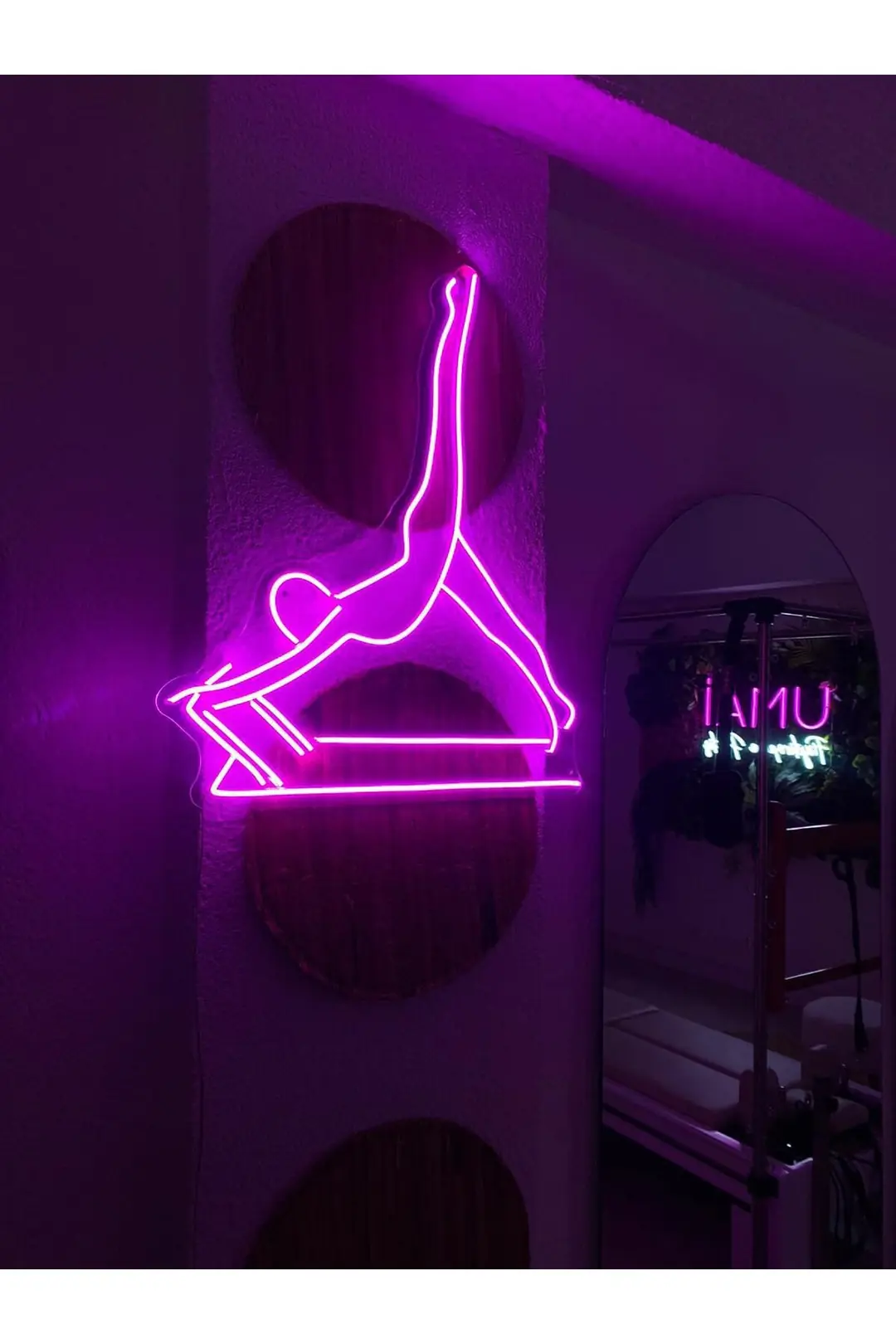 Reformer Pilates Neon Dekoratif Aydınlatma