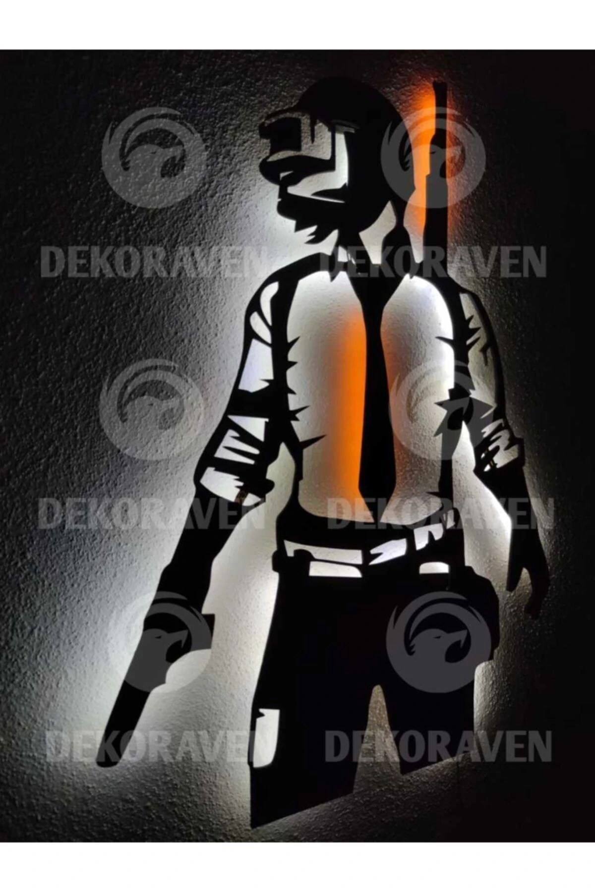 Pubg Led Işıklı Tablo