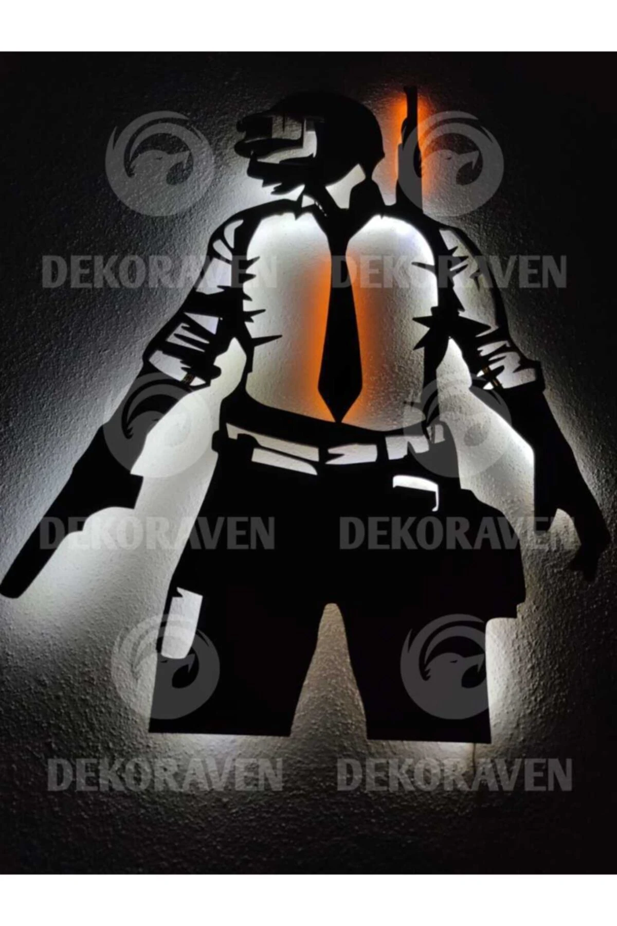 Pubg Led Işıklı Tablo