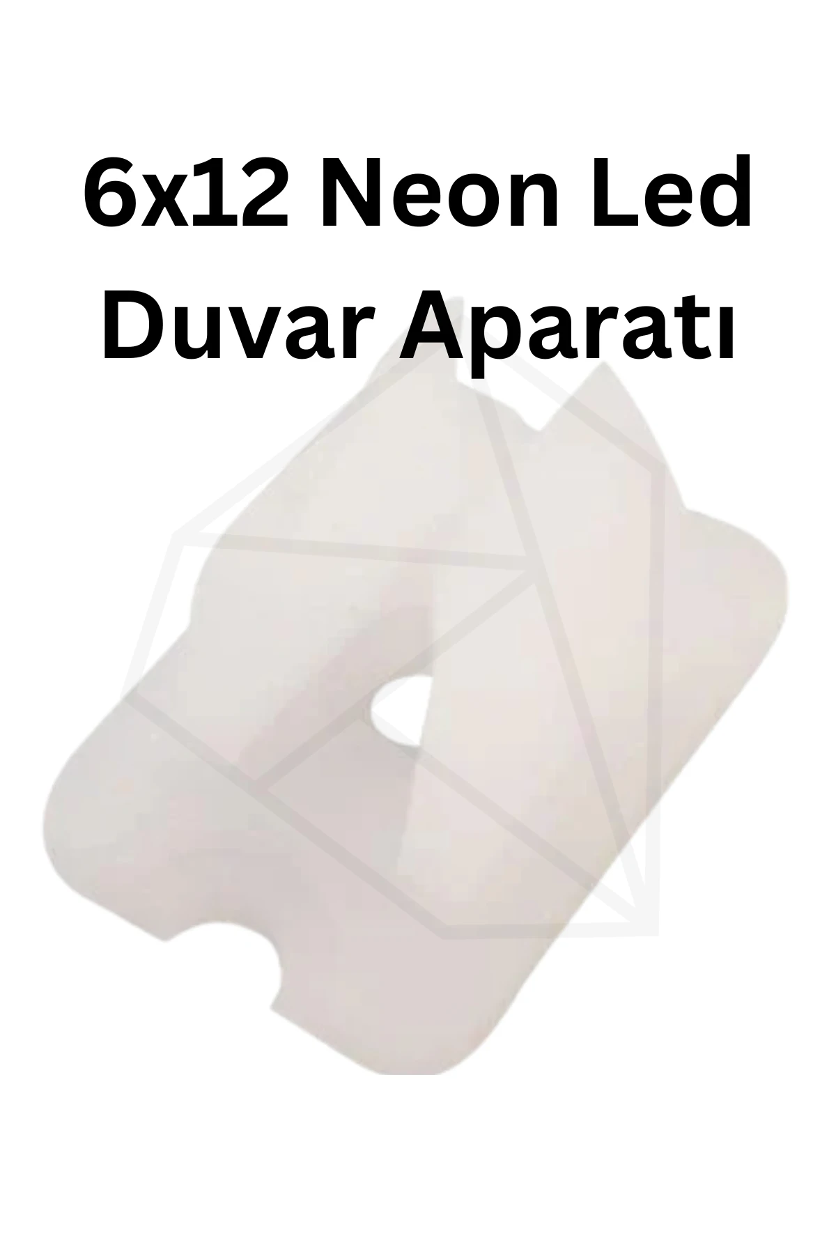 Neon Led Duvar Aparatı 12 Volt 6x12 Neon Led Duvar Aparatı