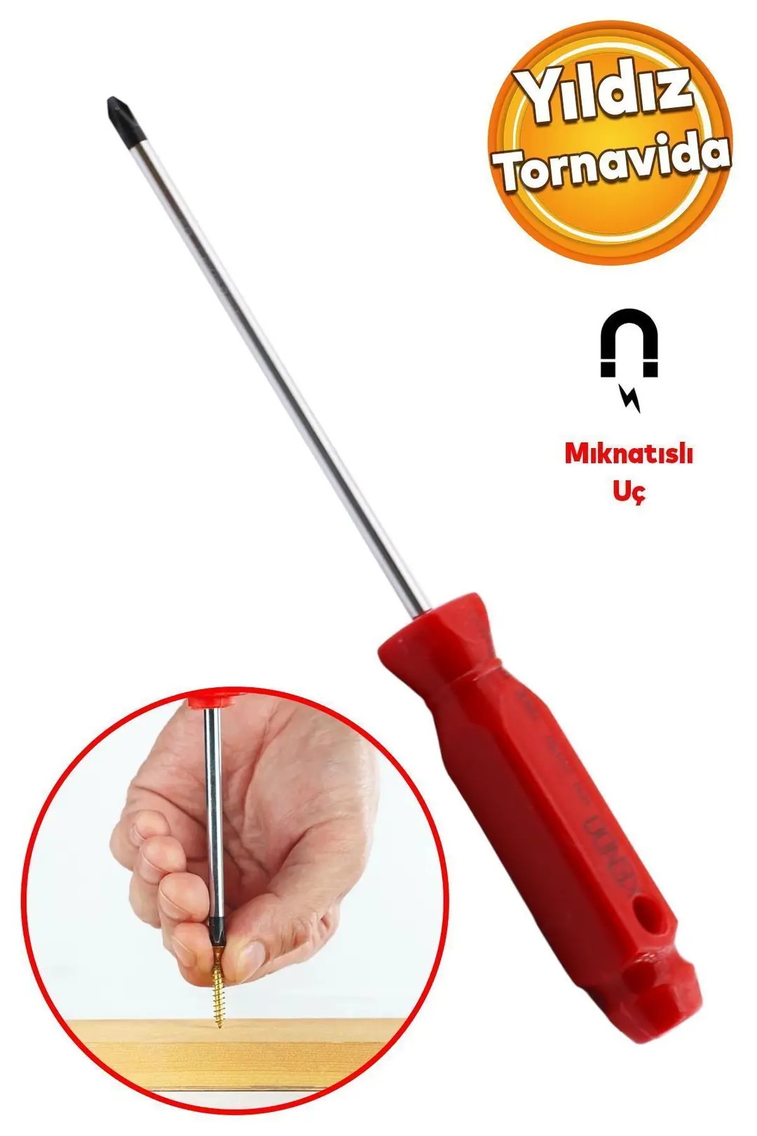 Kendo Tornavida Vida Civata Sökme Sıkma Manuel El Klasik Yıldız Düz Uç ...