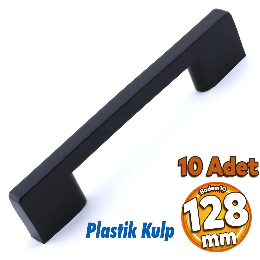 10 Adet Plastik Kulp Köprü Mobilya Mutfak Dolabı Çekmece Dolap Kulpları ...