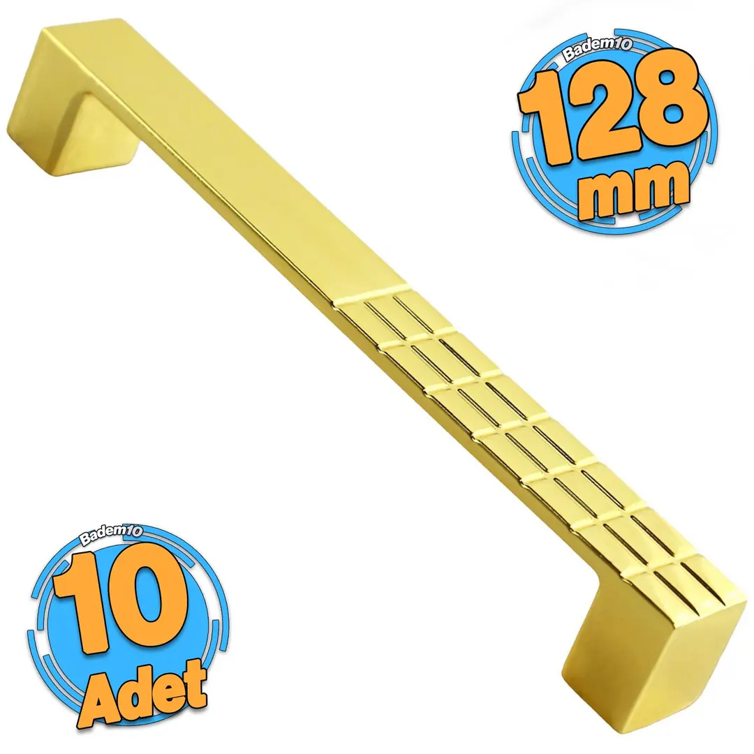 10 Adet Bihter Desenli Mobilya Mutfak Dolabı Çekmece Dolap Kulpu ...