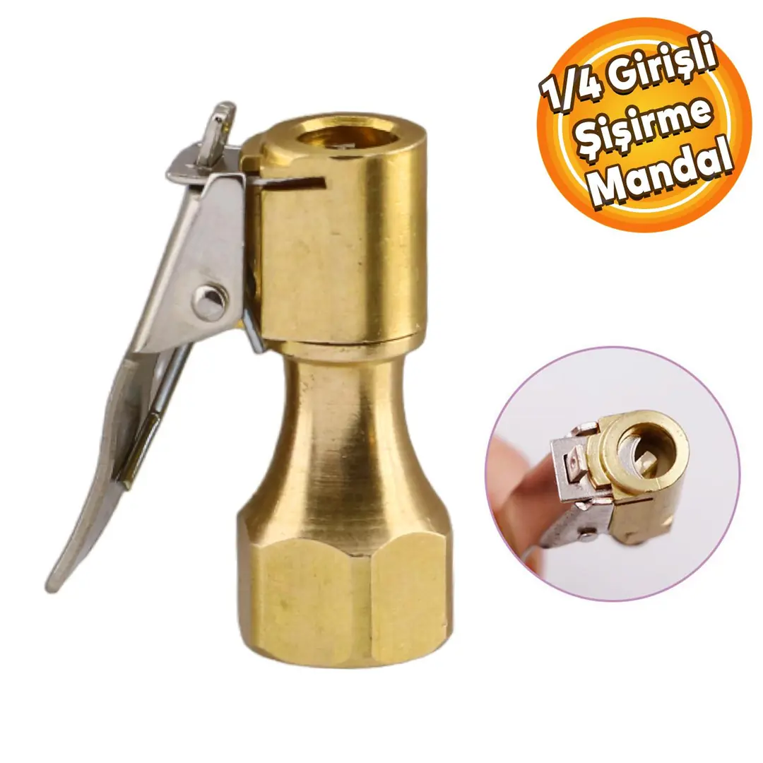 Nt Tools Lastik Şişirme Jak 1/4 Dişi Gövdeli Mandallı Mandalı Lastik ...
