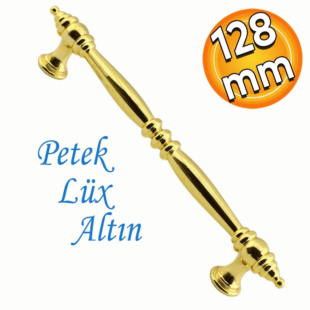 Petek Lüx Altın Mutfak Mobilya Çekmece Dolabı Dolap Kulpu Kulbu Düz ...