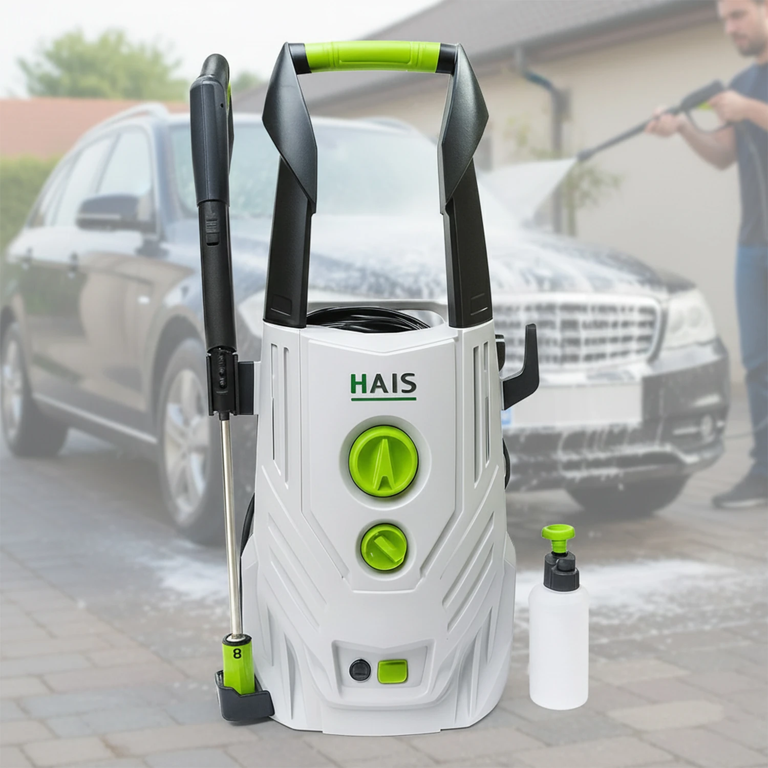 Elektrikli Basınçlı Yıkama Su Püskürtme Makinesi 8.0 L/Dk 205 Bar ...