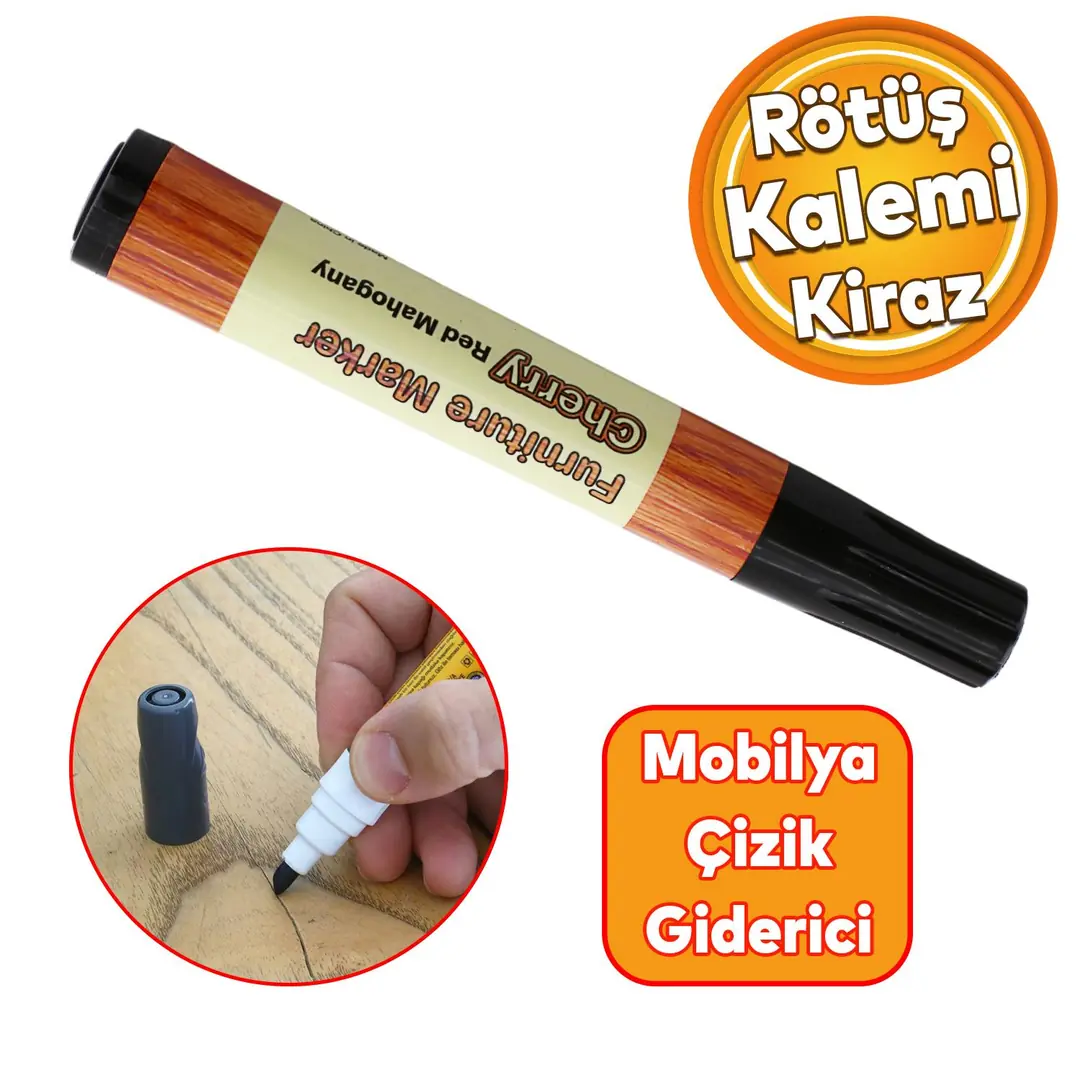 Mobilya Rötuş Kalemi Ahşap Masa Sehpa Dolap Kalemi Çizik Giderici ...