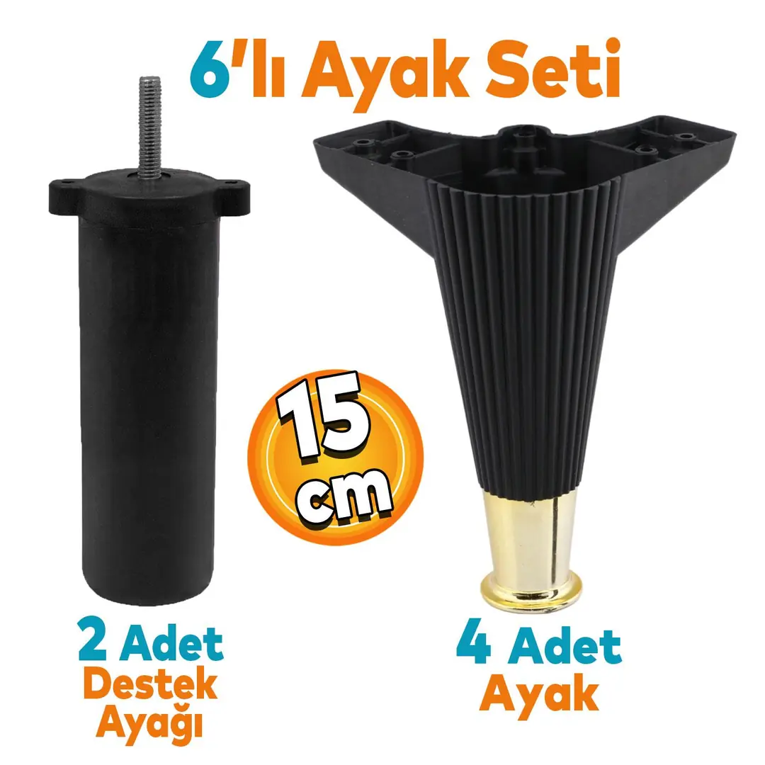 Wetra Line 6'lı Set Mobilya TV Ünitesi Çekyat Koltuk Kanepe Destek ...