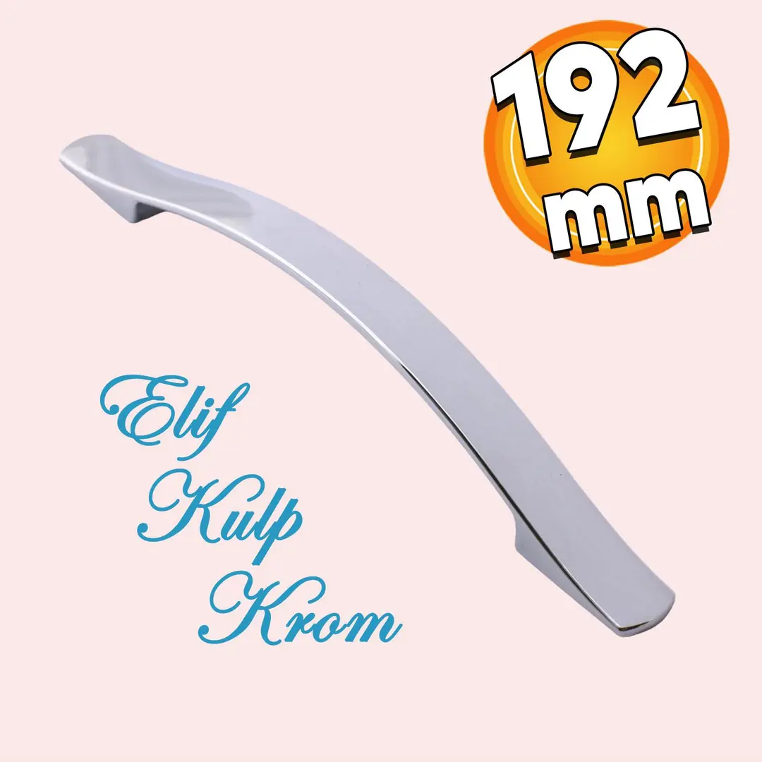 Elif Mobilya Mutfak Dolabı Çekmece Dolap Kapak Kulpu Düz Metal Kulp ...