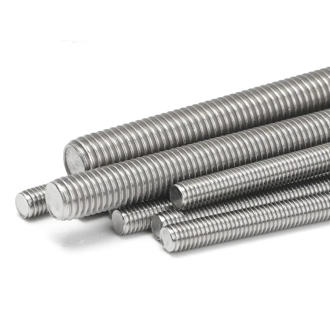 M6x1000 mm Saplama Galvanizli Gijon Rot Tij Başsız Civata- Badem10