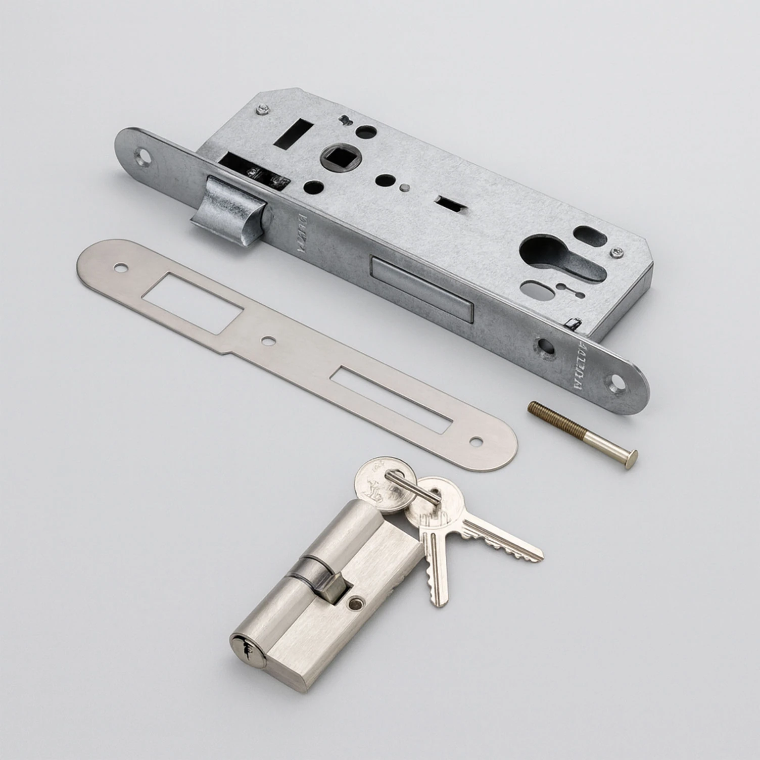 Yale Dış Kapı Kilidi Oda Kapısı Barelli Silindirli 40x23 mm 3 Anahtarlı ...