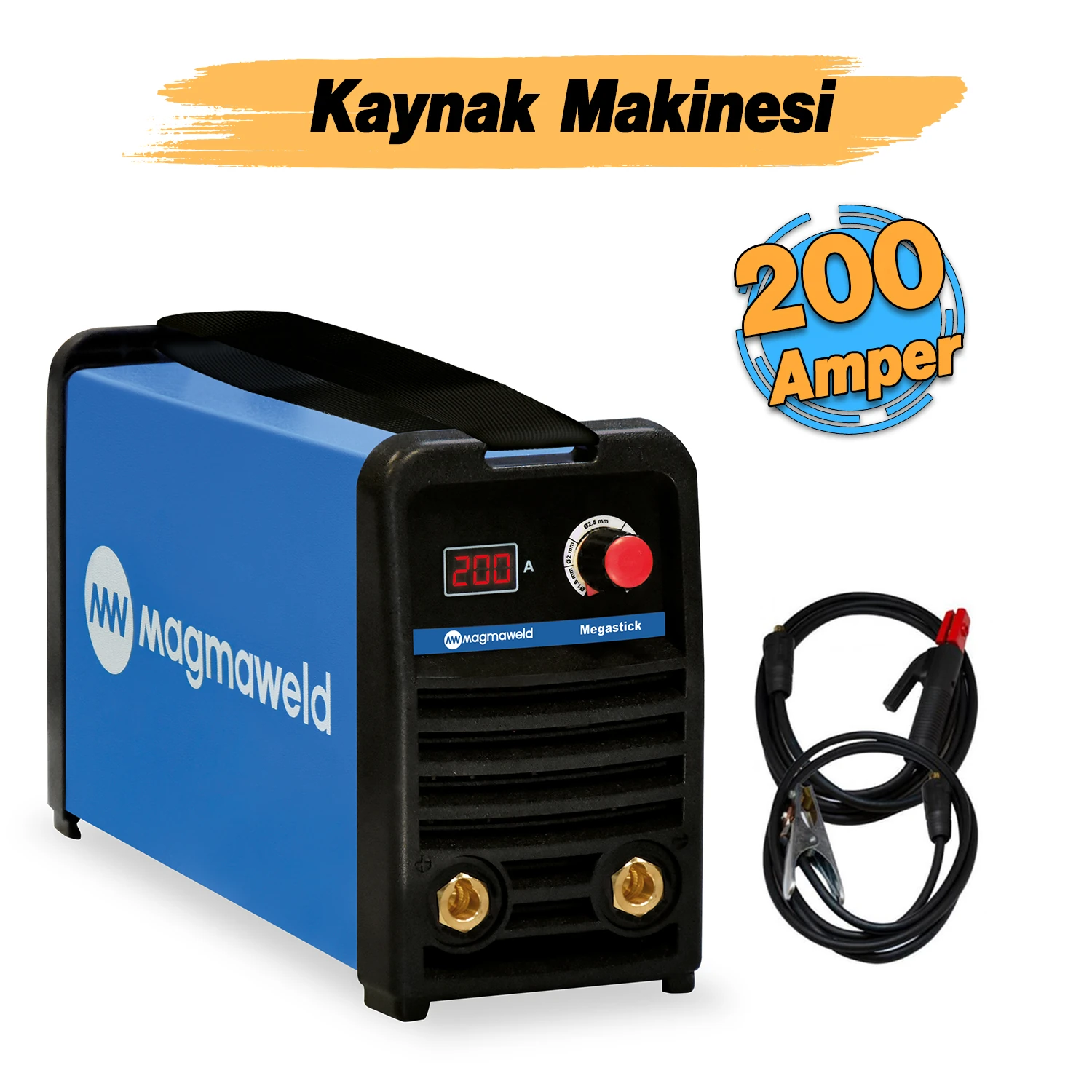 Magmaweld 200 Amper İnverter Kaynak Makinası 501M2000MF Demir Metal ...