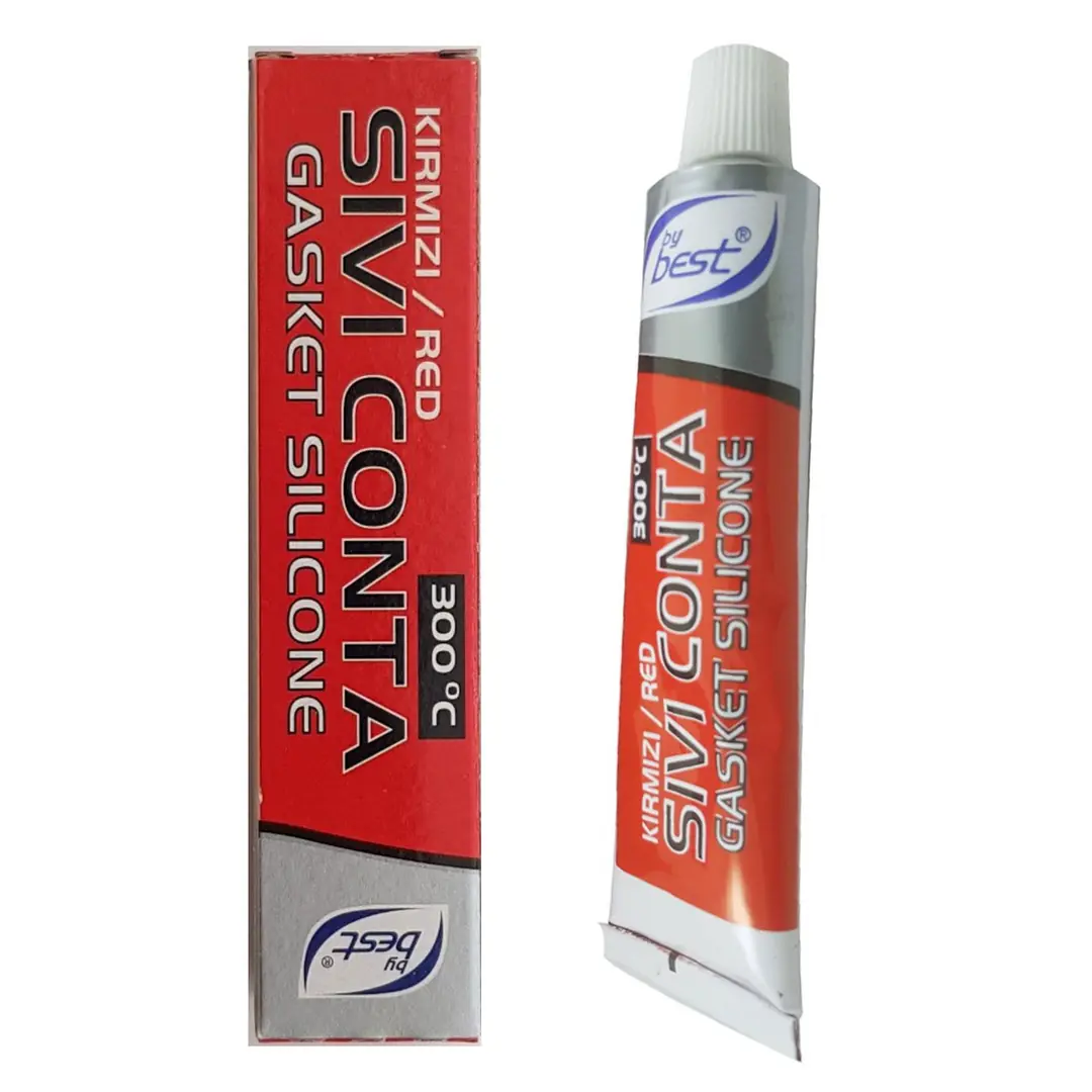 Best Sıvı Conta Kırmızı Tüp Silikon 300° 45 Gr- Badem10