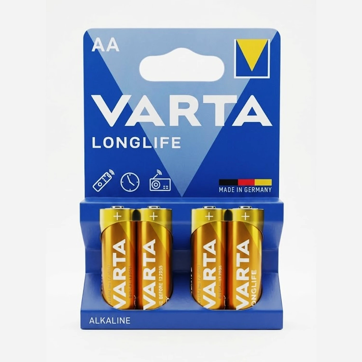 Longlife AA 1.5V Alkalin Pil 4 Lü Paket Uzun Ömürlü Güç Kaynağı