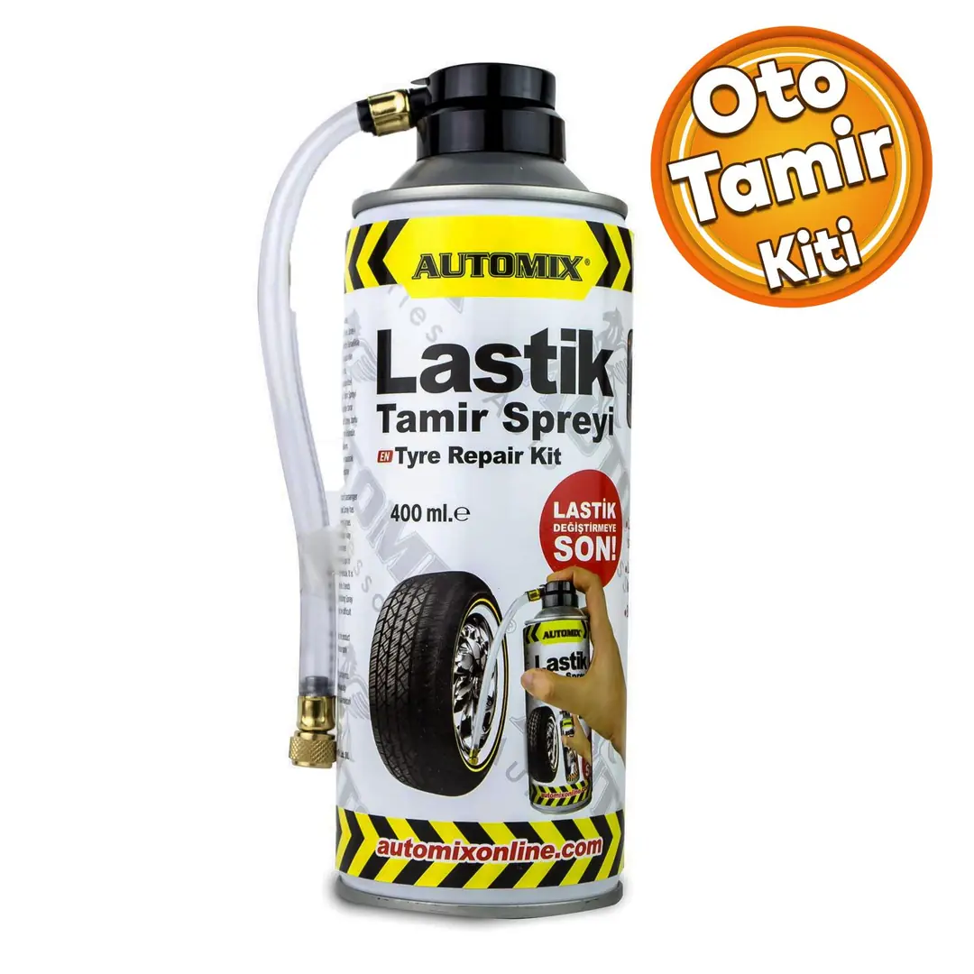 Automix Araba Araç Otommobil Oto Teker Lastik Dublex Patlak Hava Kaçak ...
