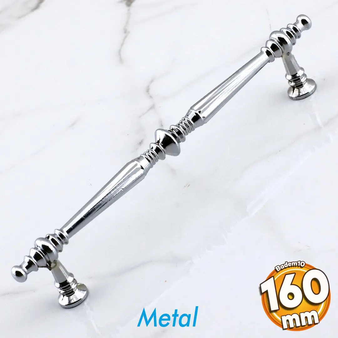 Muse Krom Metal Kulp 160 mm - 16 cm Mobilya Çekmece Mutfak Dolabı Dolap ...