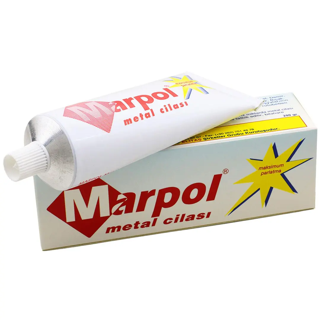 Marpol Tüp Metal Parlatma Cilası 200 Gr Pasta Cila Otomotiv Parlatıcı ...
