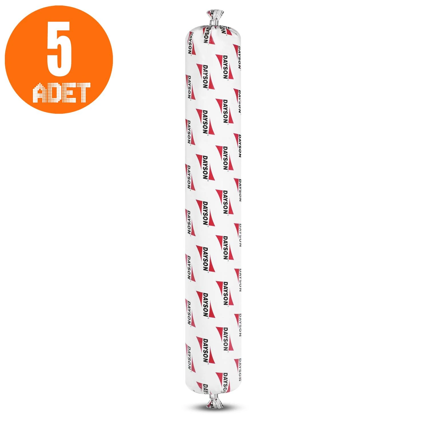 5 Adet Dayson Üniversal Elastik Sosis Mastik GRİ 600 ml- Badem10