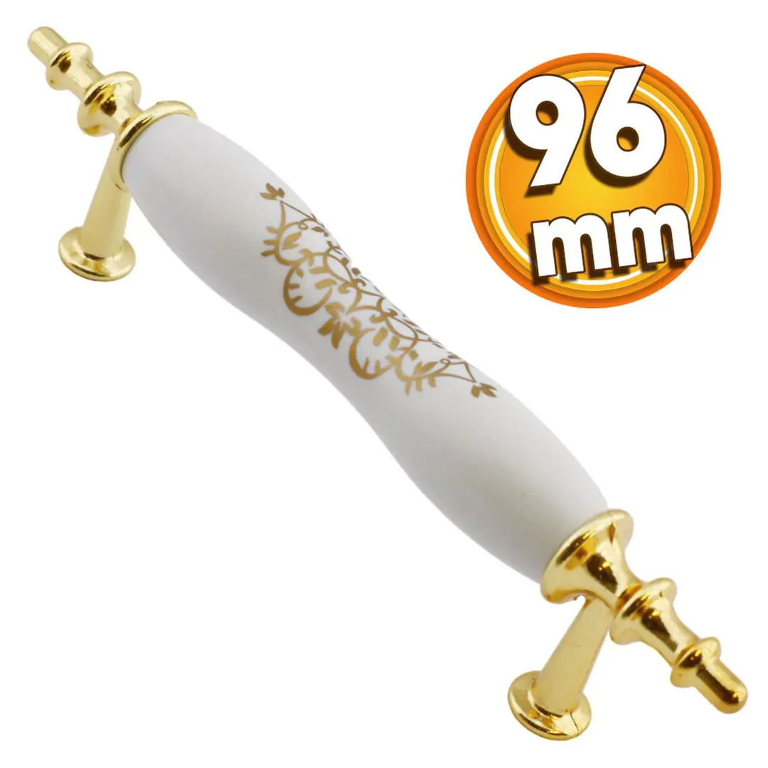 Melody Mobilya Mutfak Dolabı Çekmece Dolap Kapak Kulpu Kulbu Gold Beyaz ...