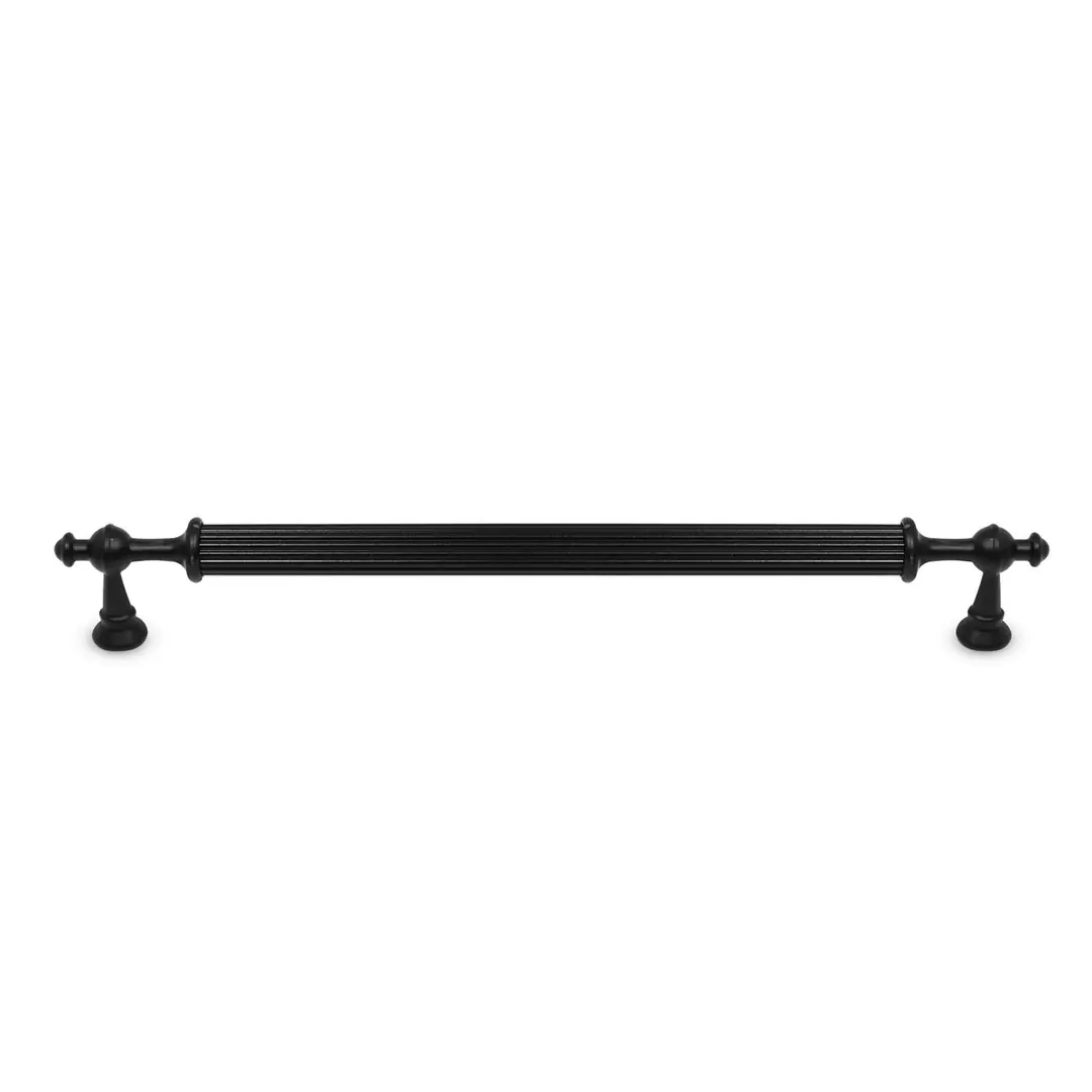 Ayvalık Çekmece Dolap Kapak Kulpu Kulbu 224 mm Rustik Metal Kulp- Badem10