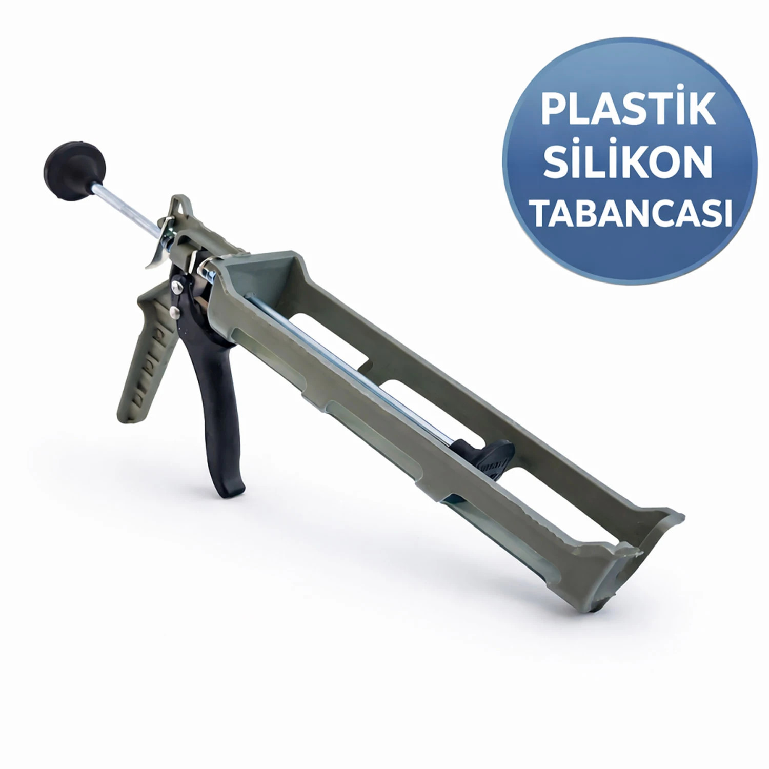 Plastik Silikon Tabancası Gri Model Sağlam Gövde Kolay Sıkma ...