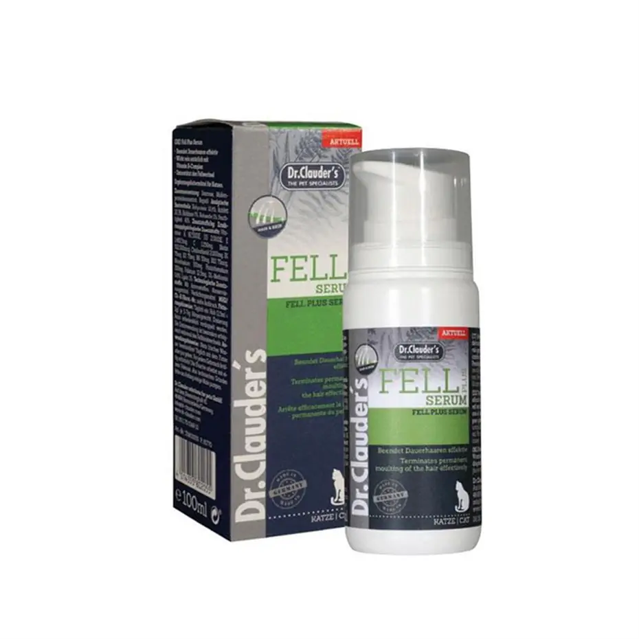 Dr.Clauders Fell Plus Kedi Deri ve Tüy Serumu 100ml